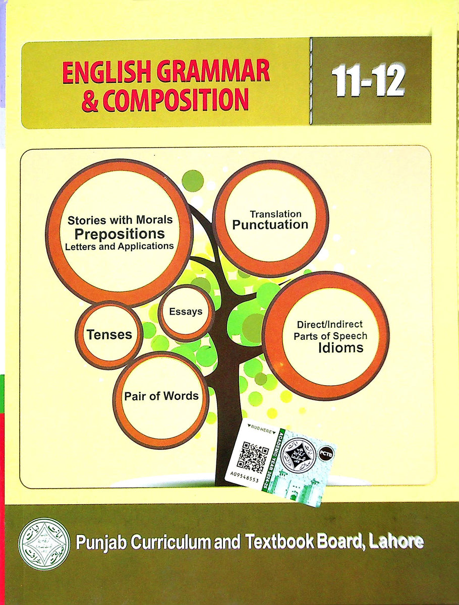 Grammar & Composition | Class 11th - 12th | PTB | 1st Edition | New 20 ...