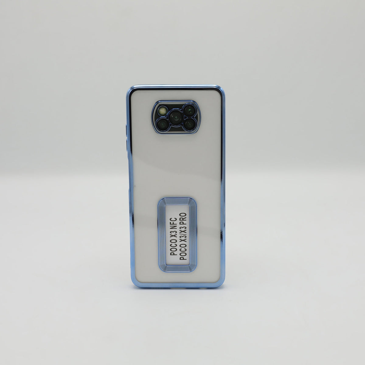 Infinix Mobile Pouch for Poco X3 - Light Blue Transparent Back | Rs ...