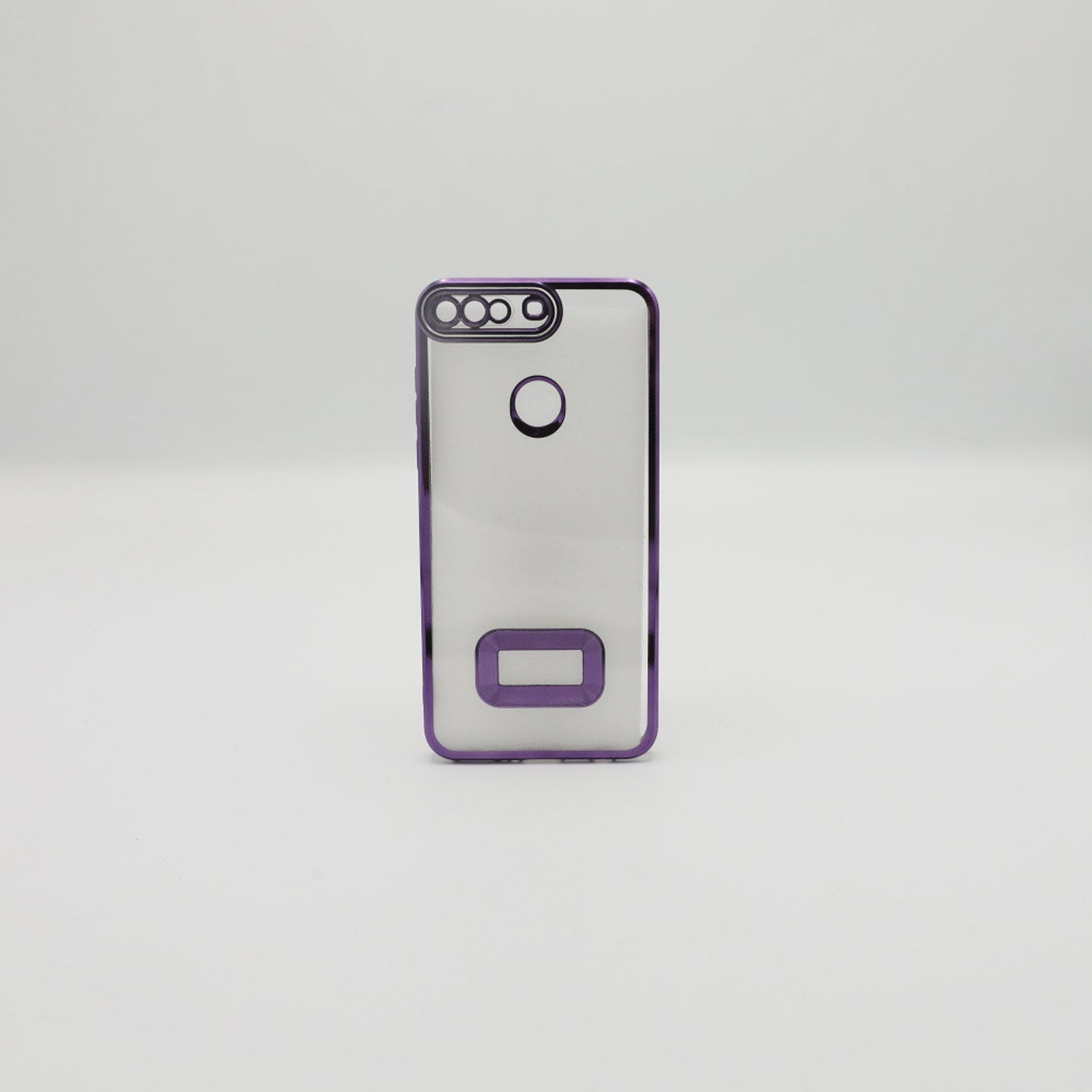 Buy Huawei Mobile Pouch Y7 Prime 2018 Purple Transparent Back ...