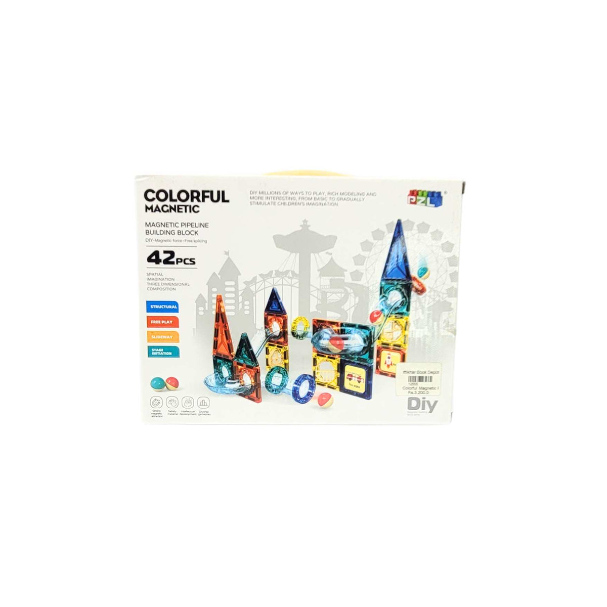 Magnetic Buliding Block (No 9916B) – Iftikhar Book Depot