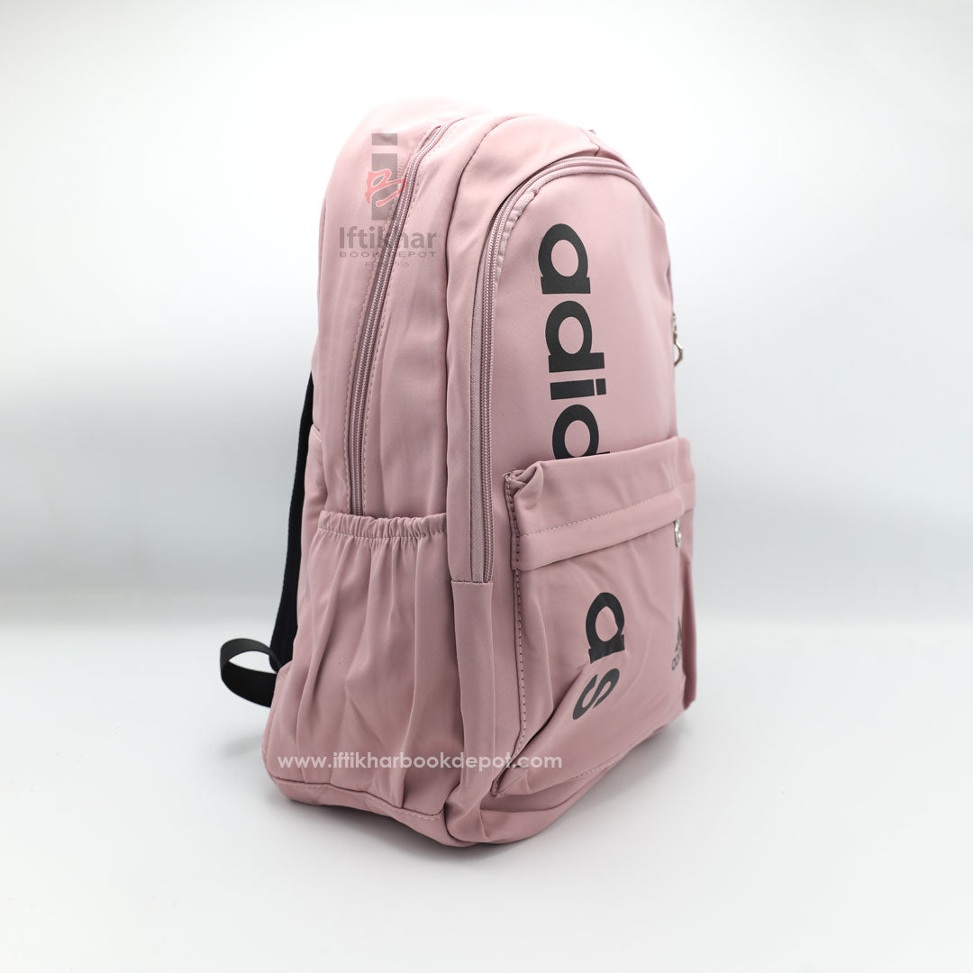 Double Zipper Bag Pack ADI Pink – Iftikhar Book Depot