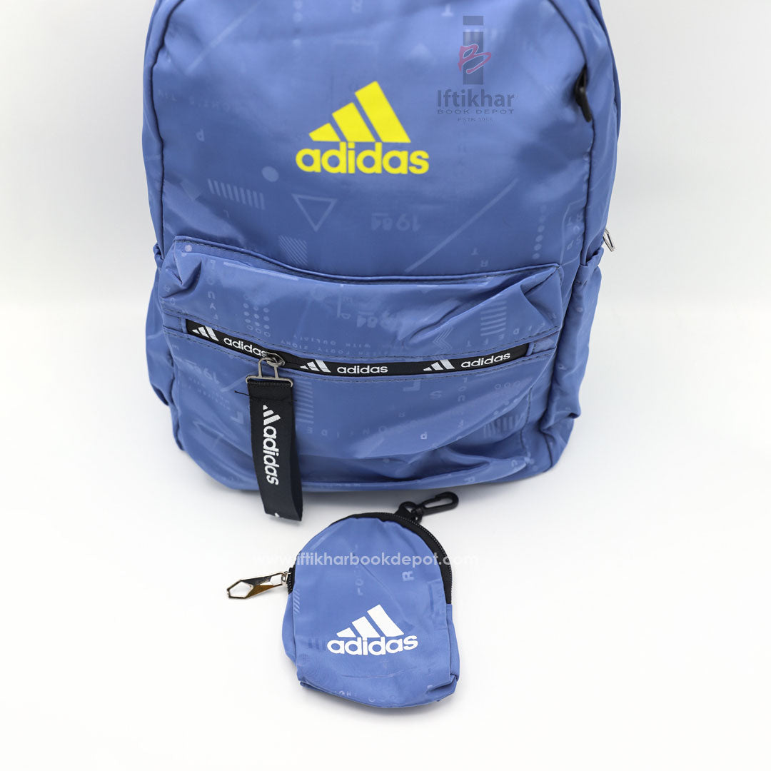 Nylon Self Printed Bag Pack ADI Blue – Iftikhar Book Depot