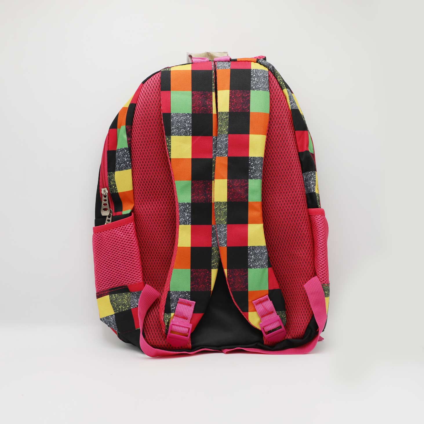 Colorful Geometrics: Square Pattern Multicolor Bag – Iftikhar Book Depot