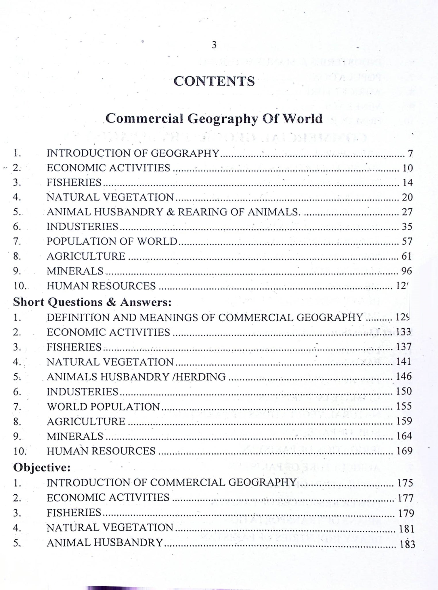 Commercial Geography I com 2 EM – Iftikhar Book Depot