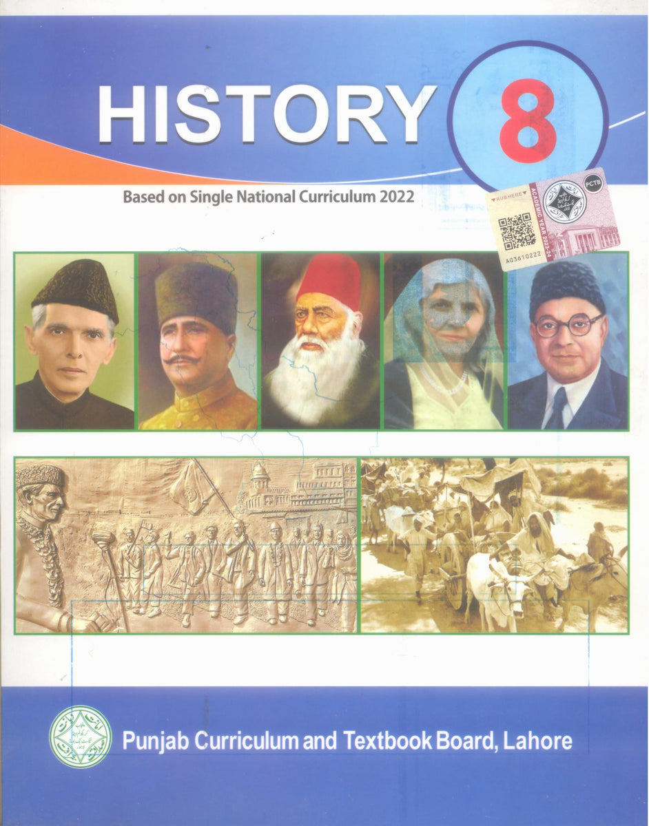 History | Class 8 | Punjab Textbook Board (PTB) | Pakistan Studies ...