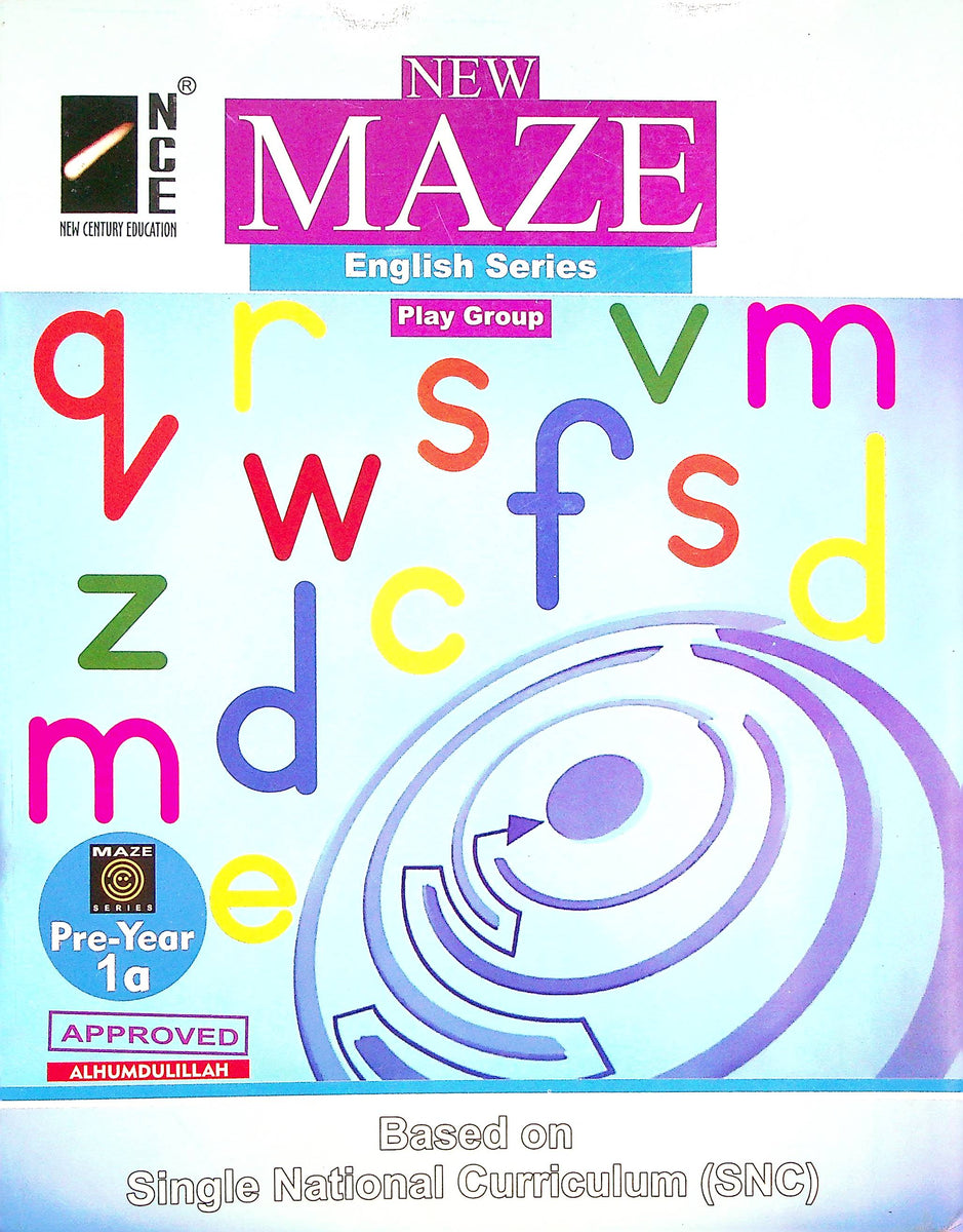 NCE Maze English Series Paly Group Pre Year 1a – Iftikhar Book Depot