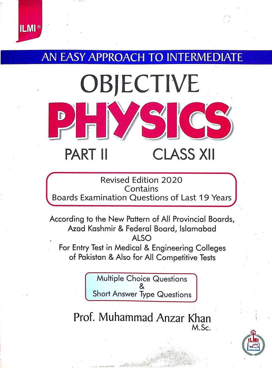 Objective Physics Intermediate Part-2 – Iftikhar Book Depot