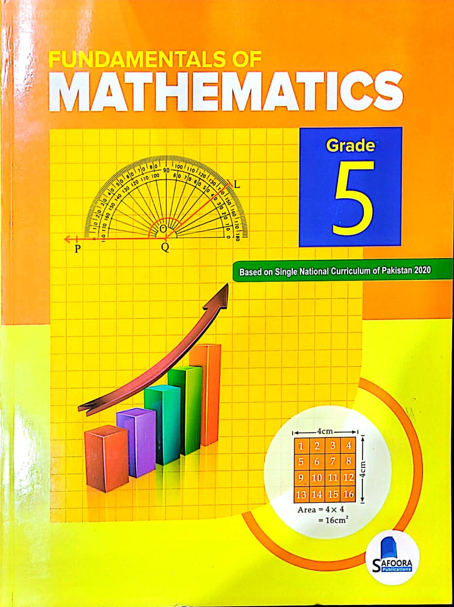 Safoora Fundamentals of Mathematics Grade 5 | Primary Math Book ...