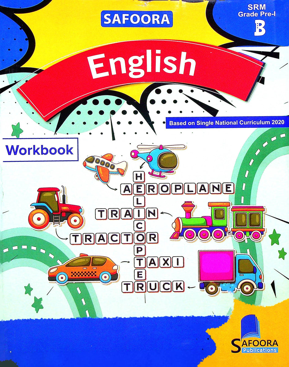 Safoora English Workbook B | Beginner English Practice Book for Kids ...