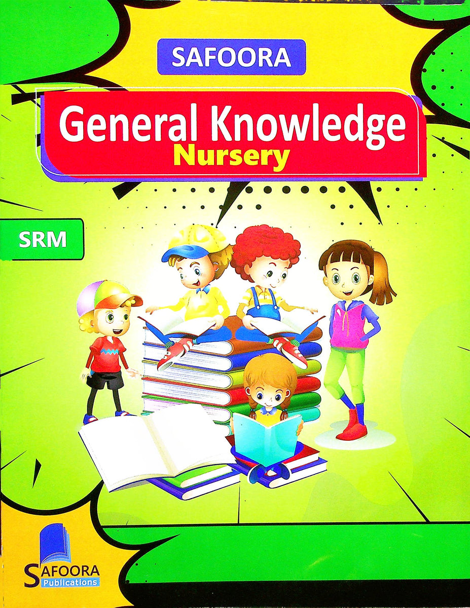 Safoora General Knowledge for Nursery | Basic GK Book for Toddlers ...