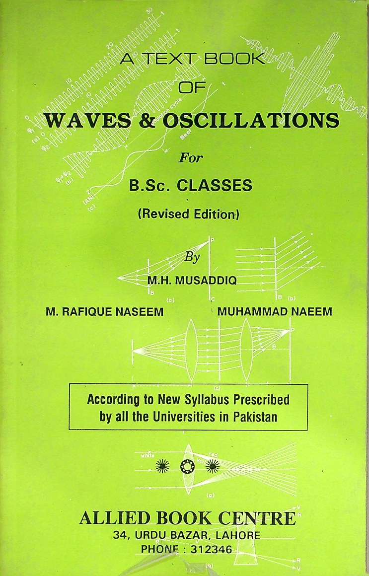 Waves And Oscillations BA | BSc – Iftikhar Book Depot
