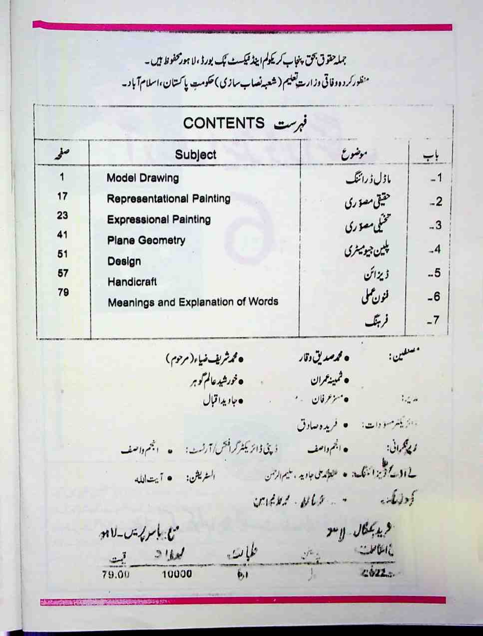 Art and Drawing | Class 6 | PTB | 1st Edition – Iftikhar Book Depot