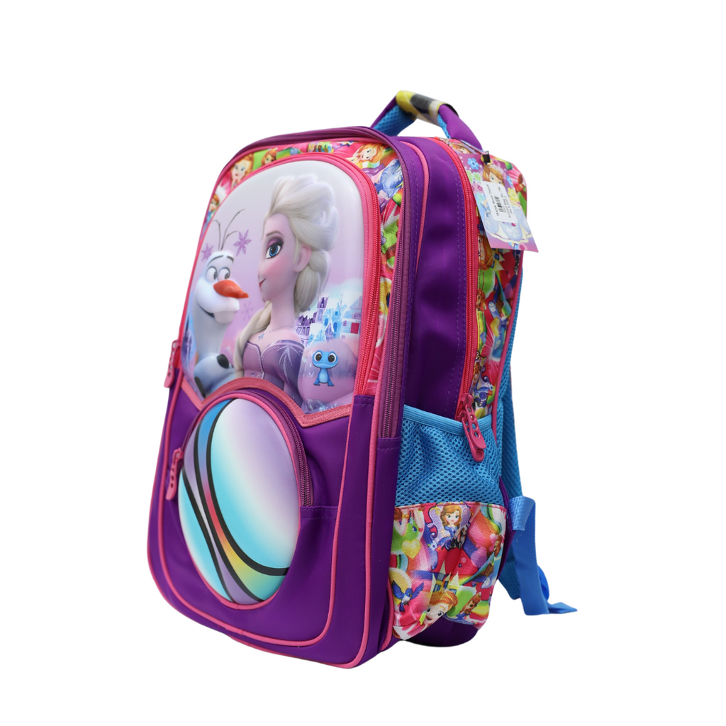 Imported School Bag Purple Cartoon Character for Girls – Iftikhar Book ...