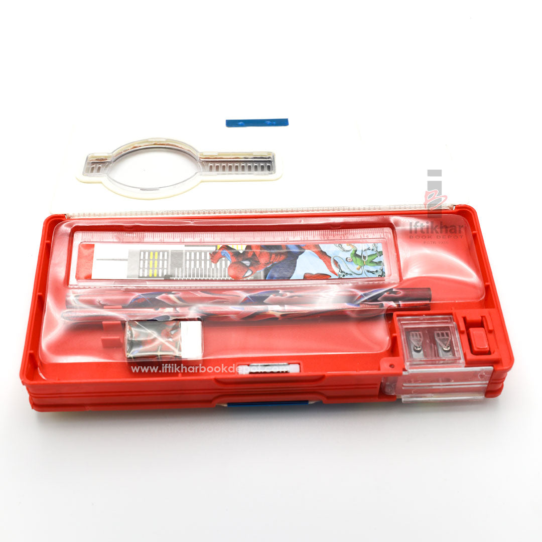 Premium Quality Magnetic Geometry Box With Dual Sharpener And Statione ...