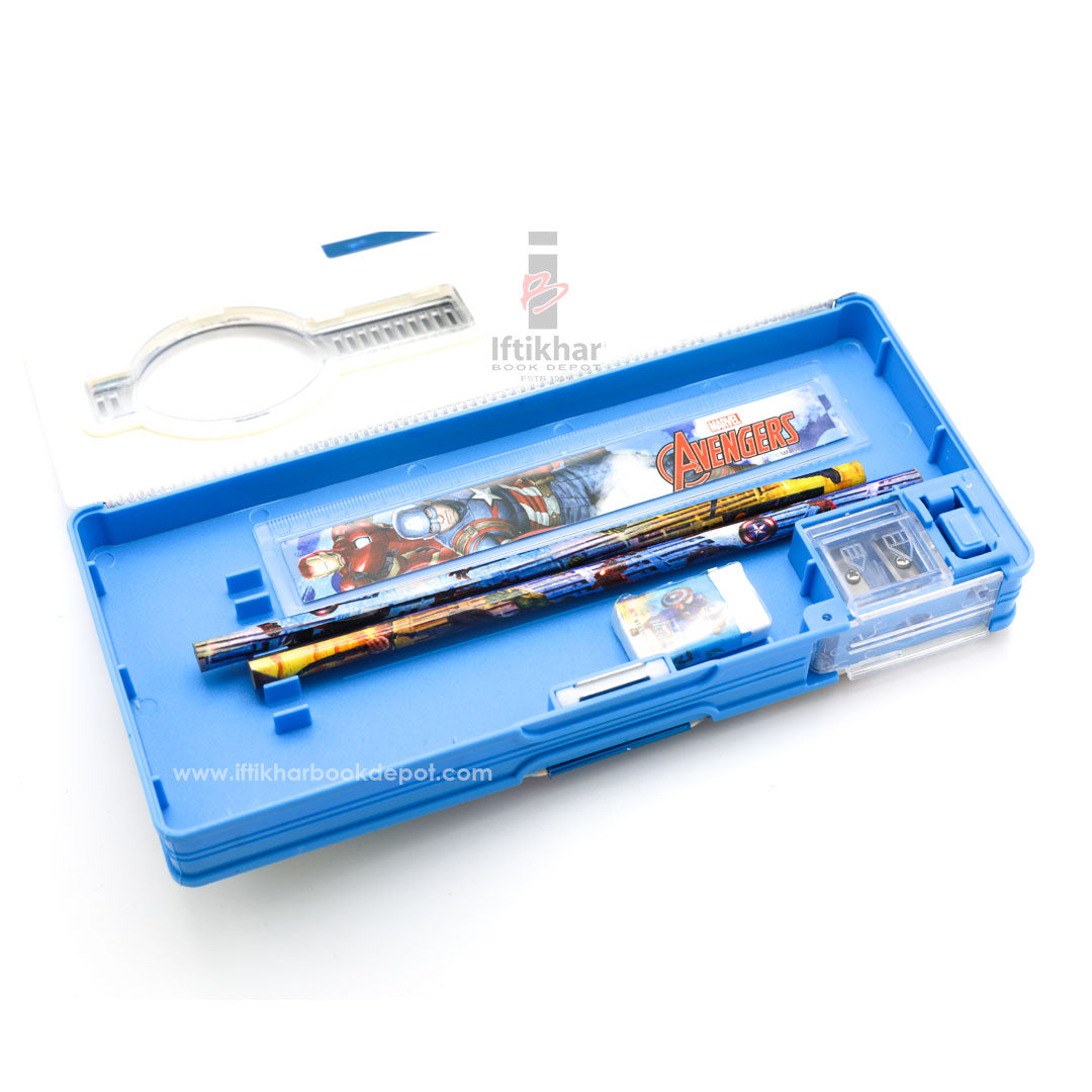 Premium Quality Magnetic Geometry Box With Dual Sharpener And Statione ...