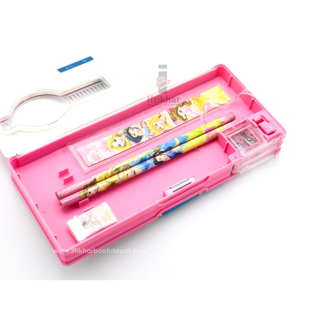 Premium Quality Magnetic Geometry Box With Dual Sharpener And Statione ...