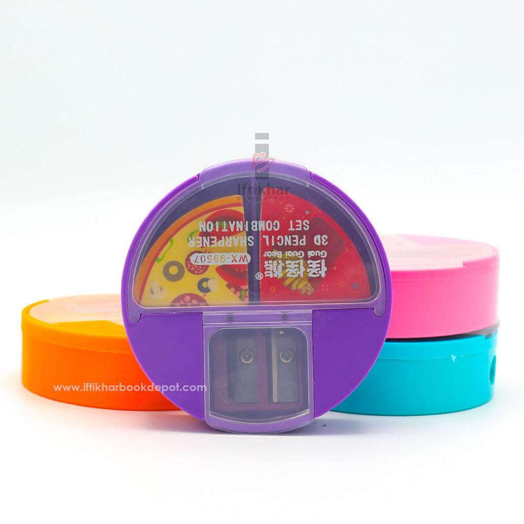 Fruit Eraser + Sharpener Box Purple – Iftikhar Book Depot