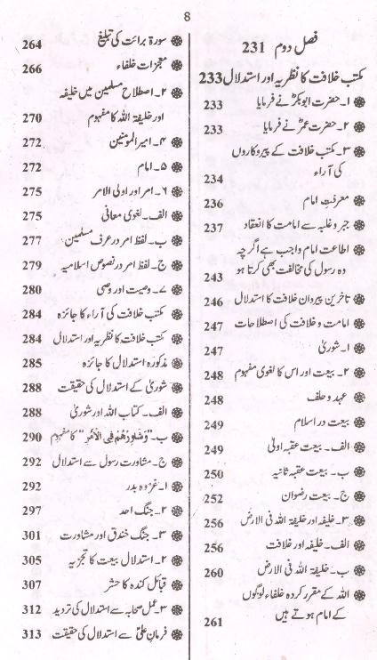 Maktab e Imamat o Khilafat Part-1 | 1مکتب امامت و خلافت – Iftikhar Book ...