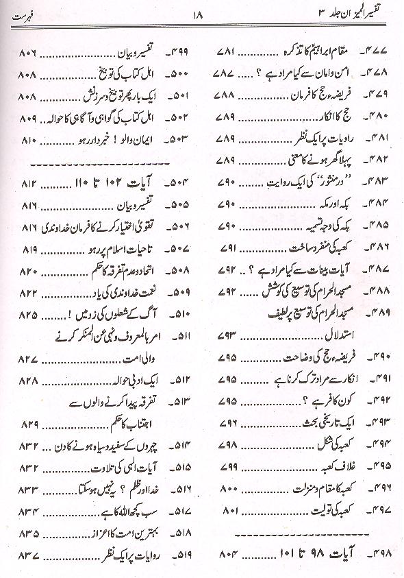 Tafseer al Mizan Part 3 | 3 المیزان فی تفسیر القرآن – Iftikhar Book Depot