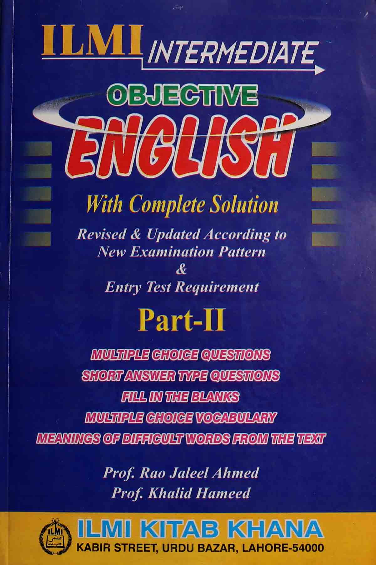Intermediate Objective English Part 2 – Iftikhar Book Depot